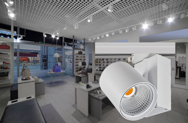 50W 6000lm Led Track Light Fixtures - Powerstar