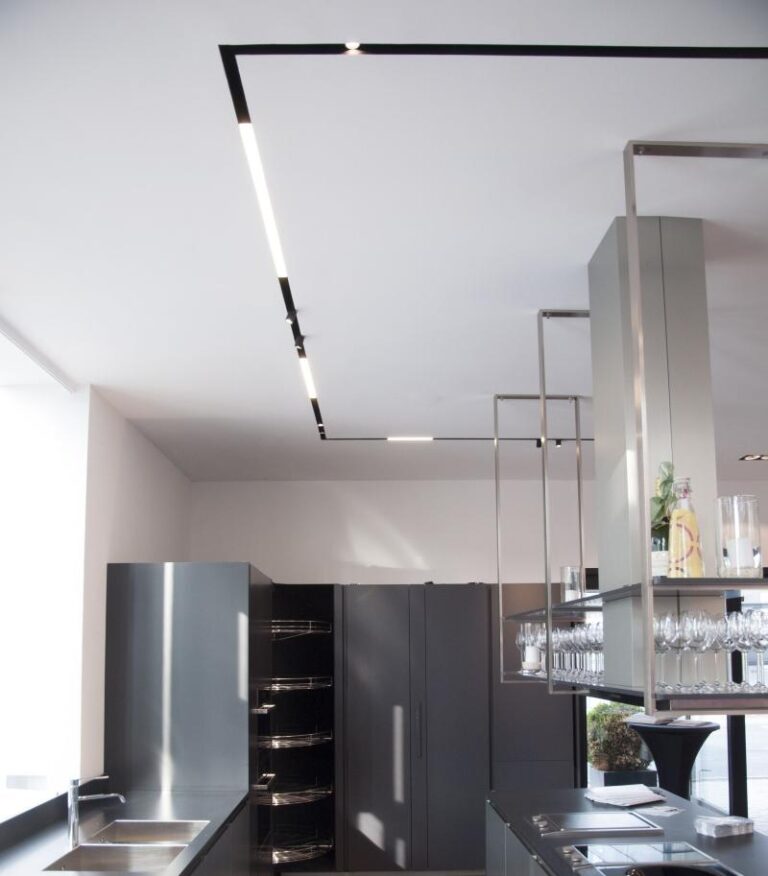 Modern Kitchen Island Linear Track Light Fixture